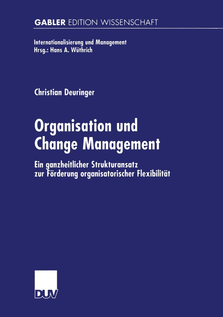 Organisation und Change Management von Christian Deuringer - Buch | Thalia