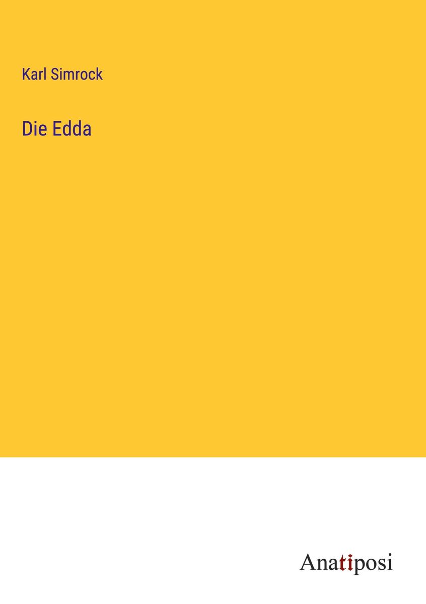 'Die Edda' von 'Karl Simrock' - Buch - '978-3-382-02135-1'