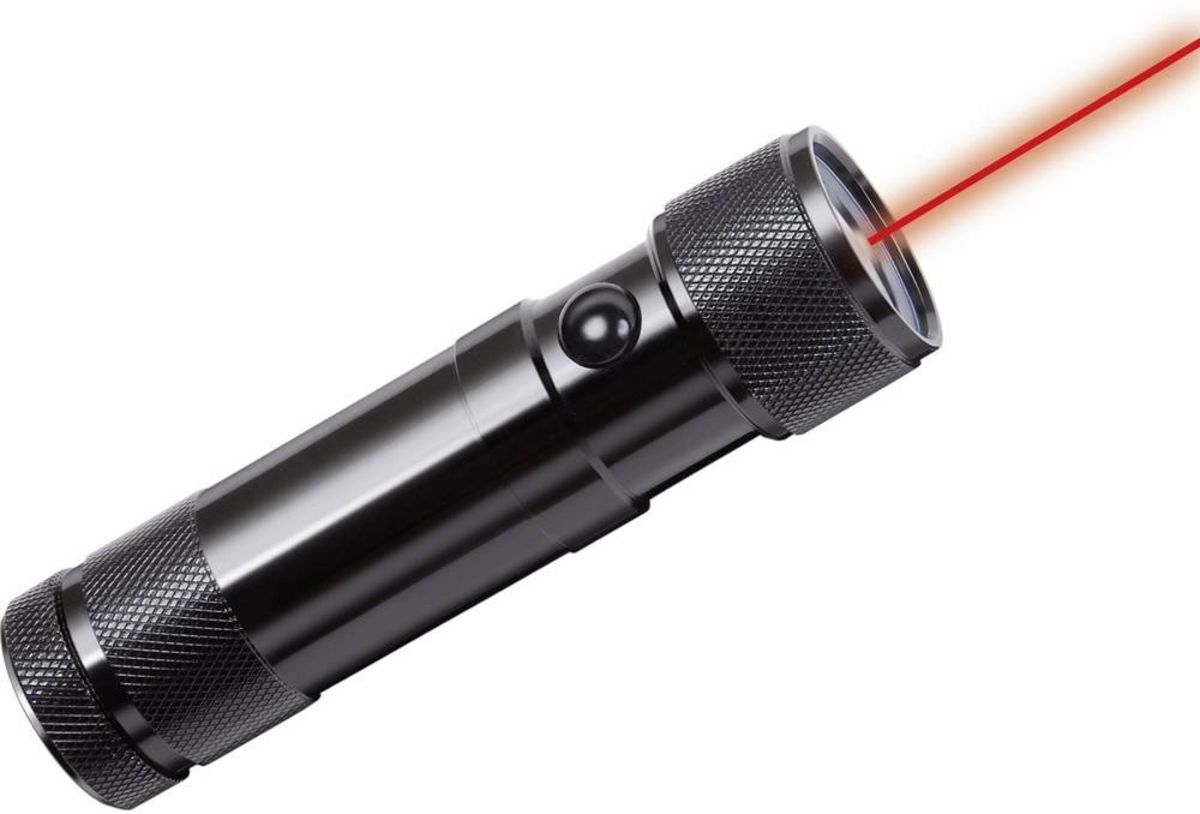 Brennenstuhl EcoLED LED Laser-Taschenlampe batteriebetrieben 45lm 12h ...