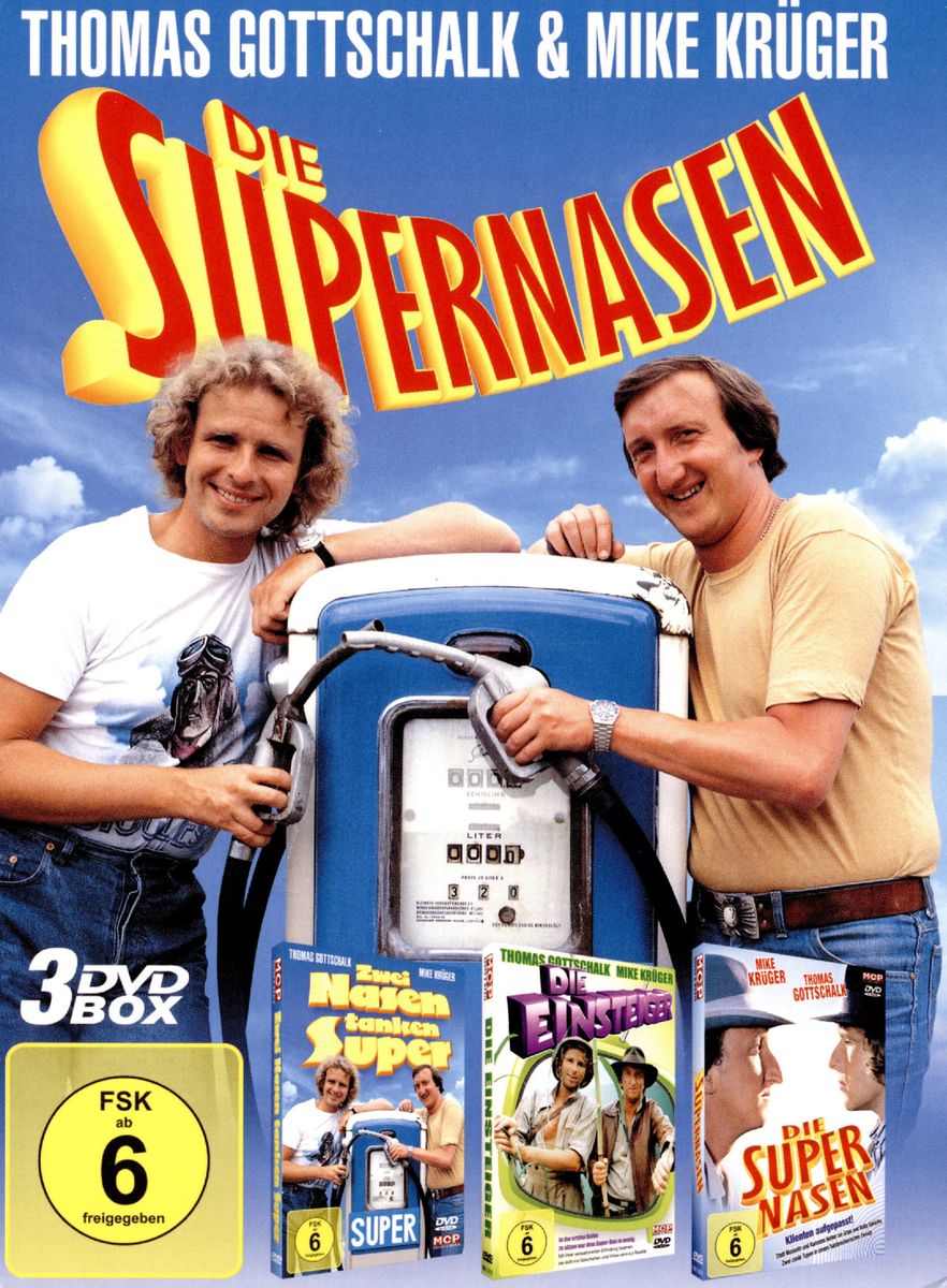 Die Supernasen [3 DVDs] von Various Artists, Mike Krüger, Thomas Gottschalk, Liane Hielscher ...
