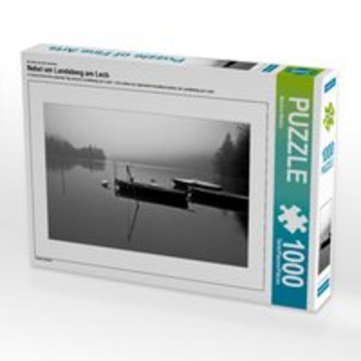 CALVENDO Puzzle Nebel um Landsberg am Lech 1000 Teile Lege-Größe 64 x ...