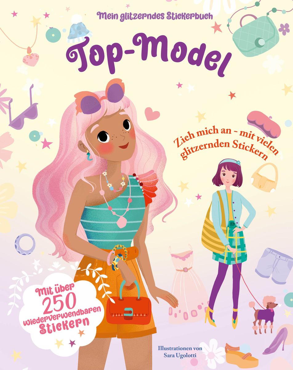 "Top-Model (Mein glitzerndes Stickerbuch)" online kaufen