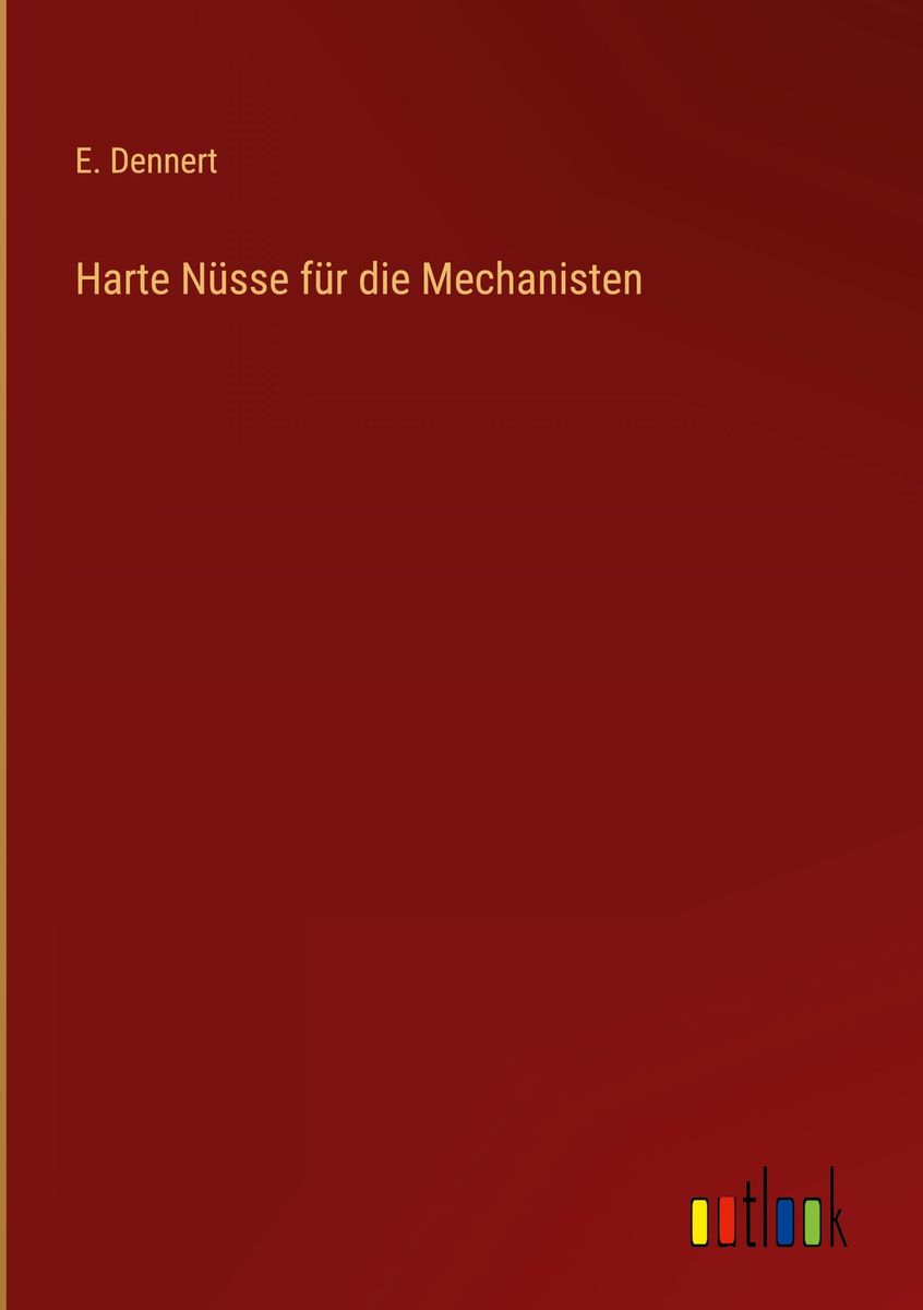 "Harte Nüsse für die Mechanisten" online kaufen