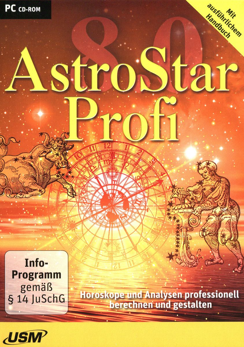 'AstroStar Profi 8.0 - Die professionelle Astrologie-Software' - 'Hobby ...