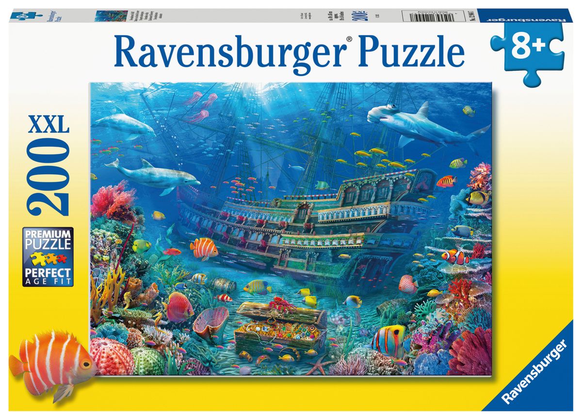 Puzzle Ravensburger Versunkenes Schiff 200 Teile XXL kaufen ...