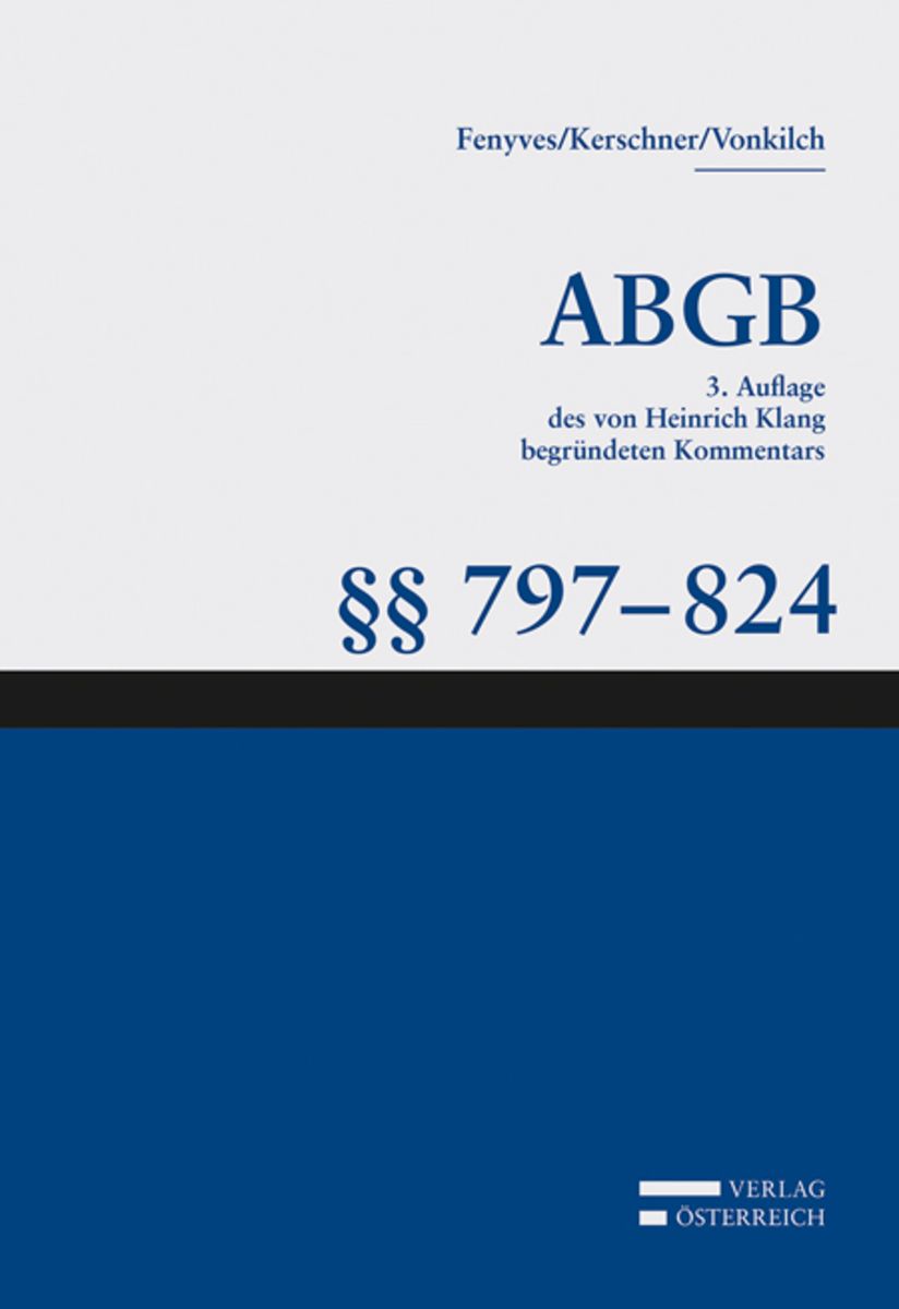 "Großkommentar zum ABGB - Klang Kommentar" online kaufen