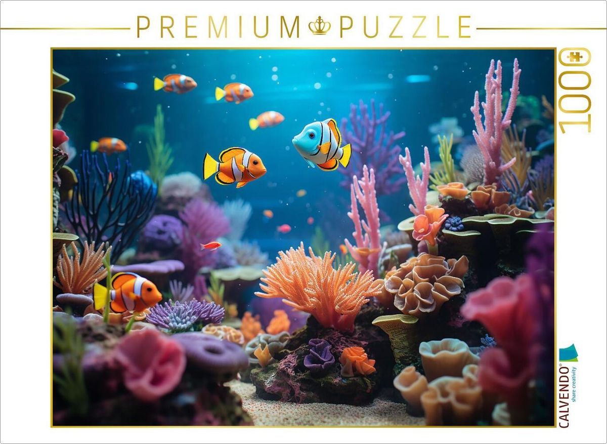 'CALVENDO Puzzle Am Korallenriff - Spielzeug unter Wasser | 1000 Teile ...