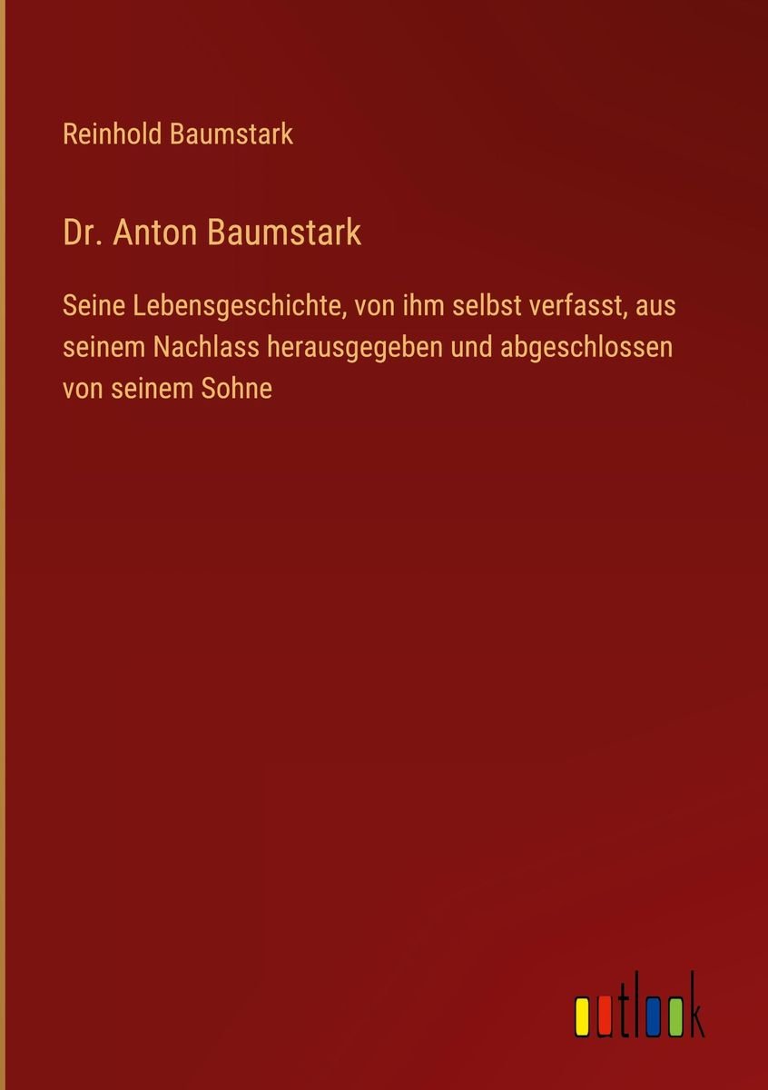 "Dr. Anton Baumstark" online kaufen