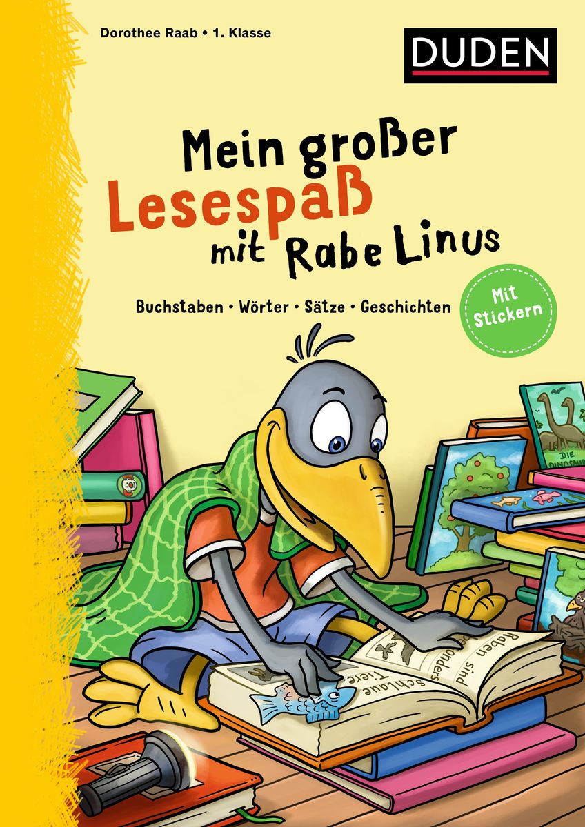 'Mein großer Lesespaß mit Rabe Linus - 1. Klasse' von 'Dorothee Raab' - Buch - '978-3-411-72210-5'