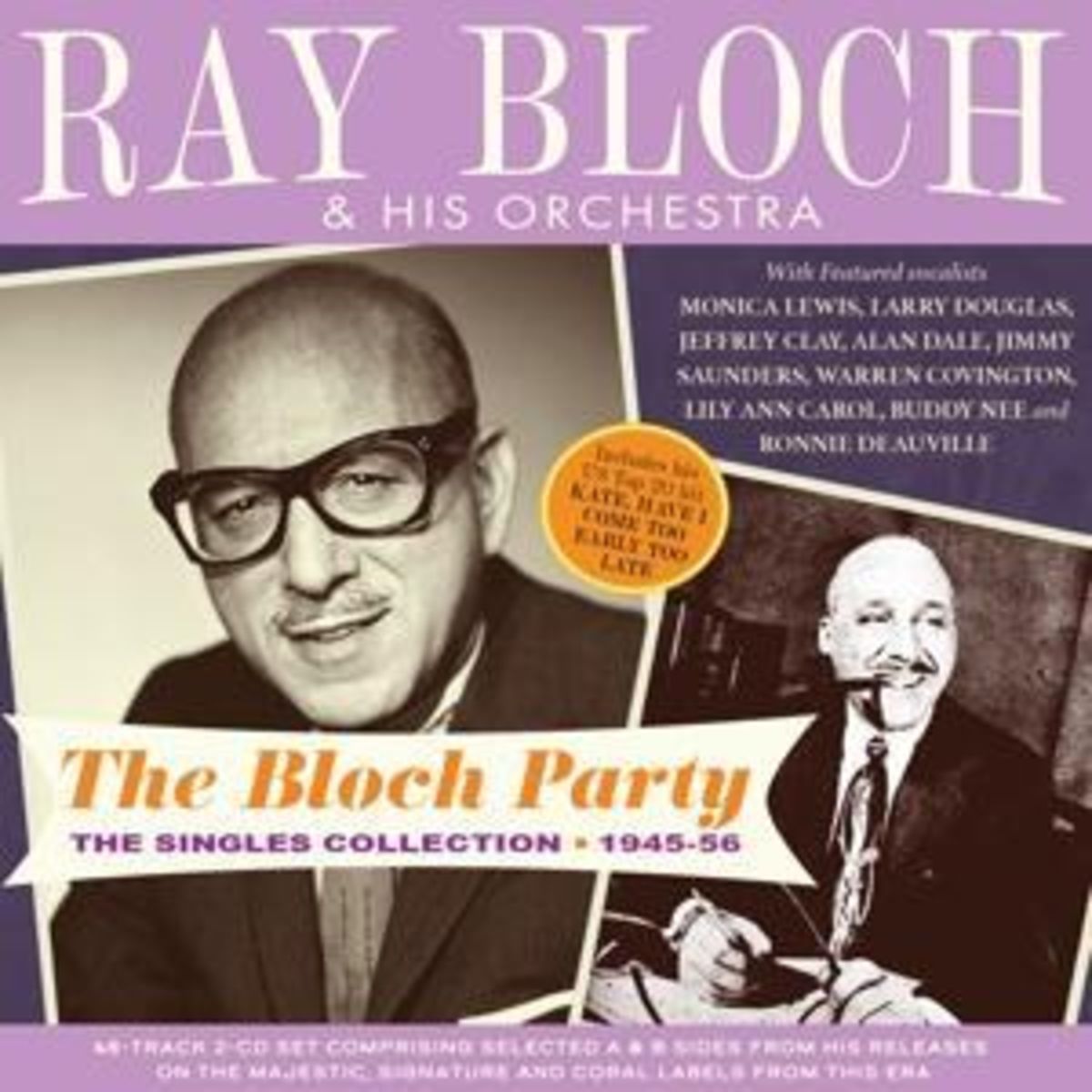 'Bloch Party-The Singles Collection 1945-56' von 'Ray & His Orchestra ...