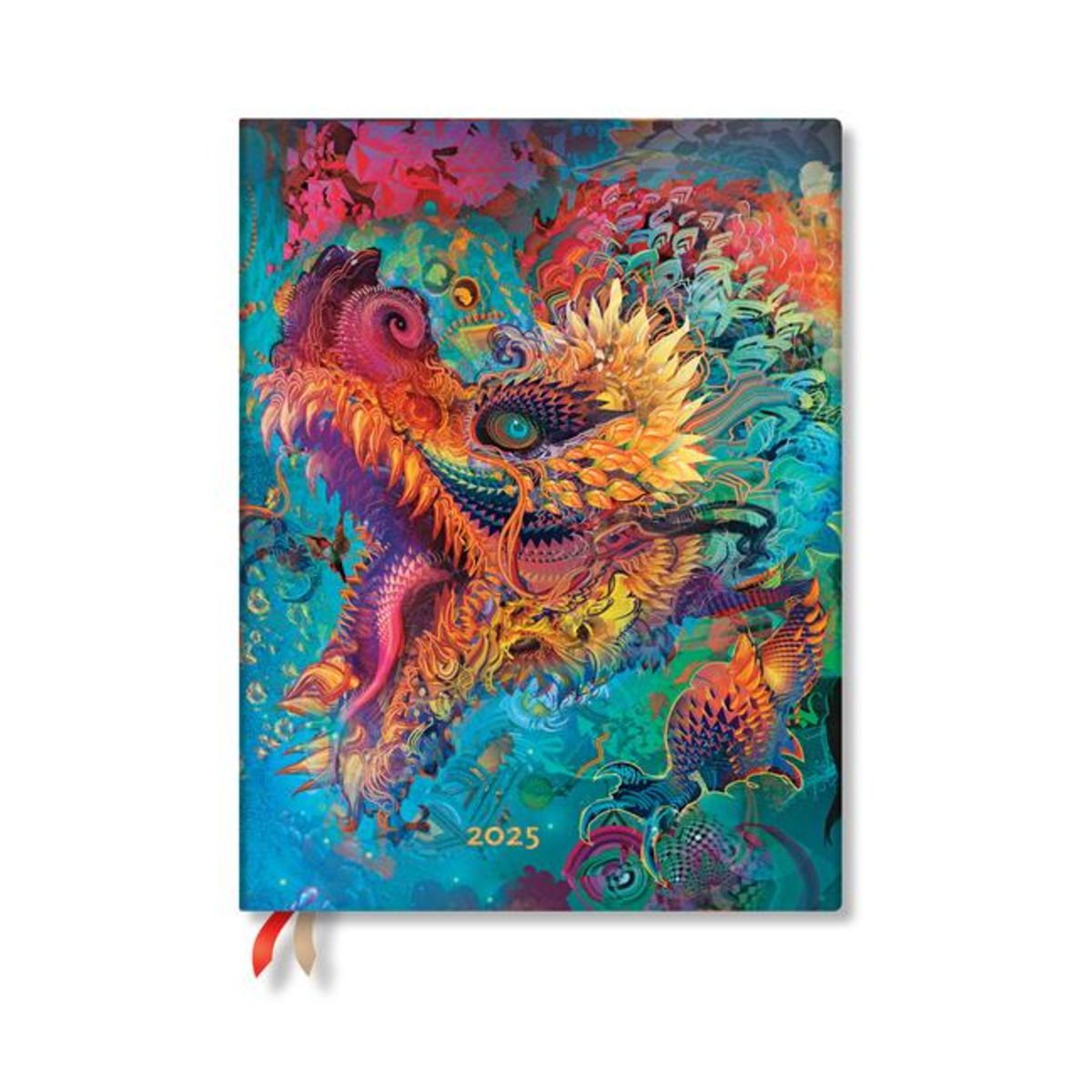 'Paperblanks 2025 Daily Planner Humming Dragon Android Jones Collection ...
