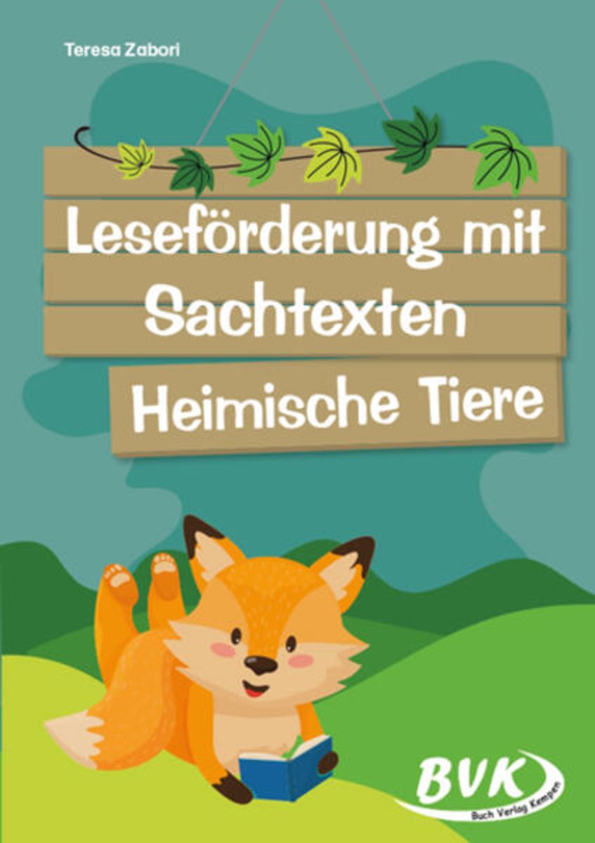 Leseförderung mit Sachtexten - Heimische Tiere - Lehrermaterialien Schulbuch - 978-3-96520-313-6 ...