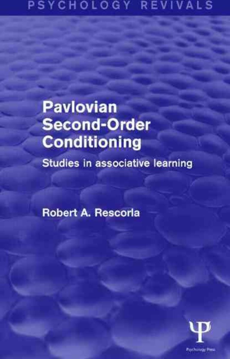 'Rescorla, R: Pavlovian Second-Order Conditioning (Psychology' von ...