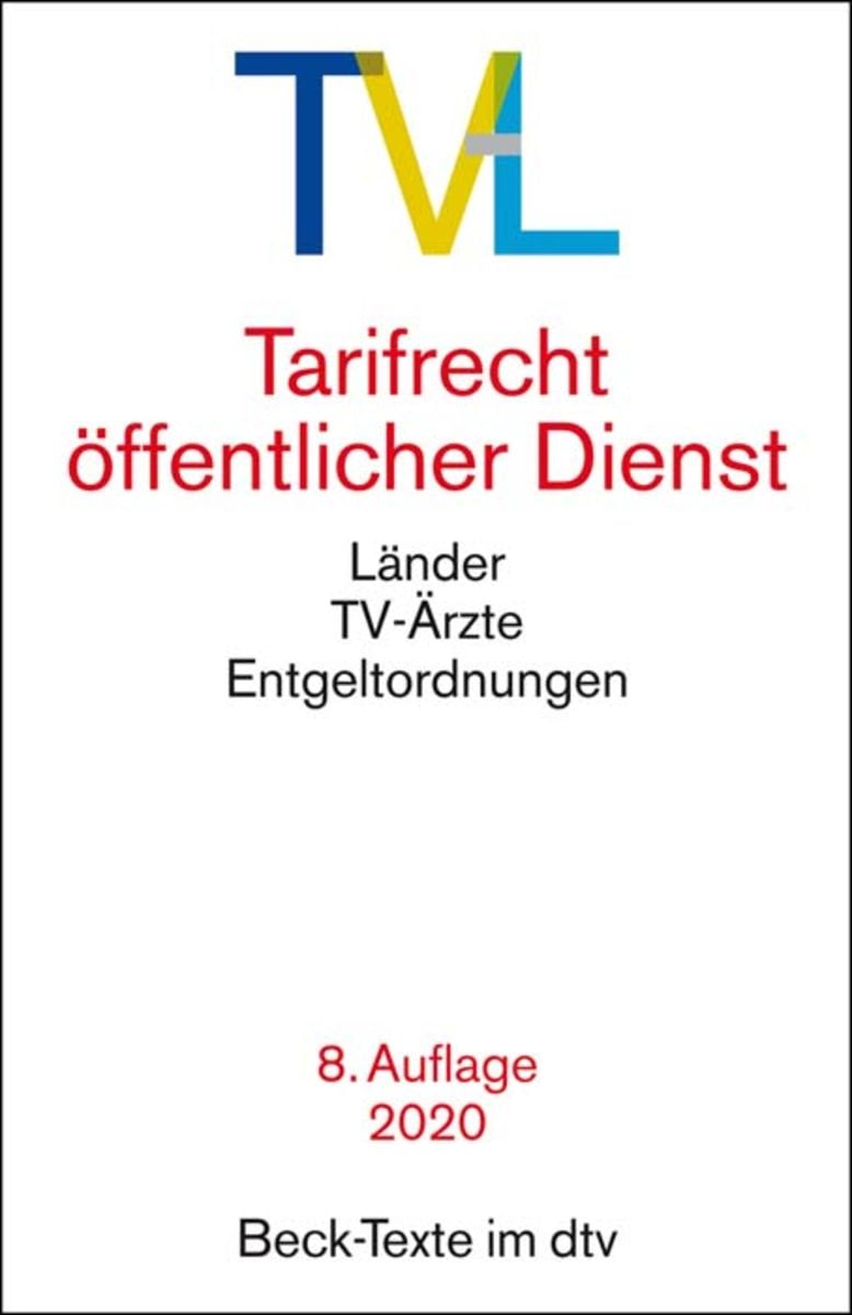 'TV-Tarifrecht öffentlicher Dienst' von '' - Buch - '978-3-423-05788-2'