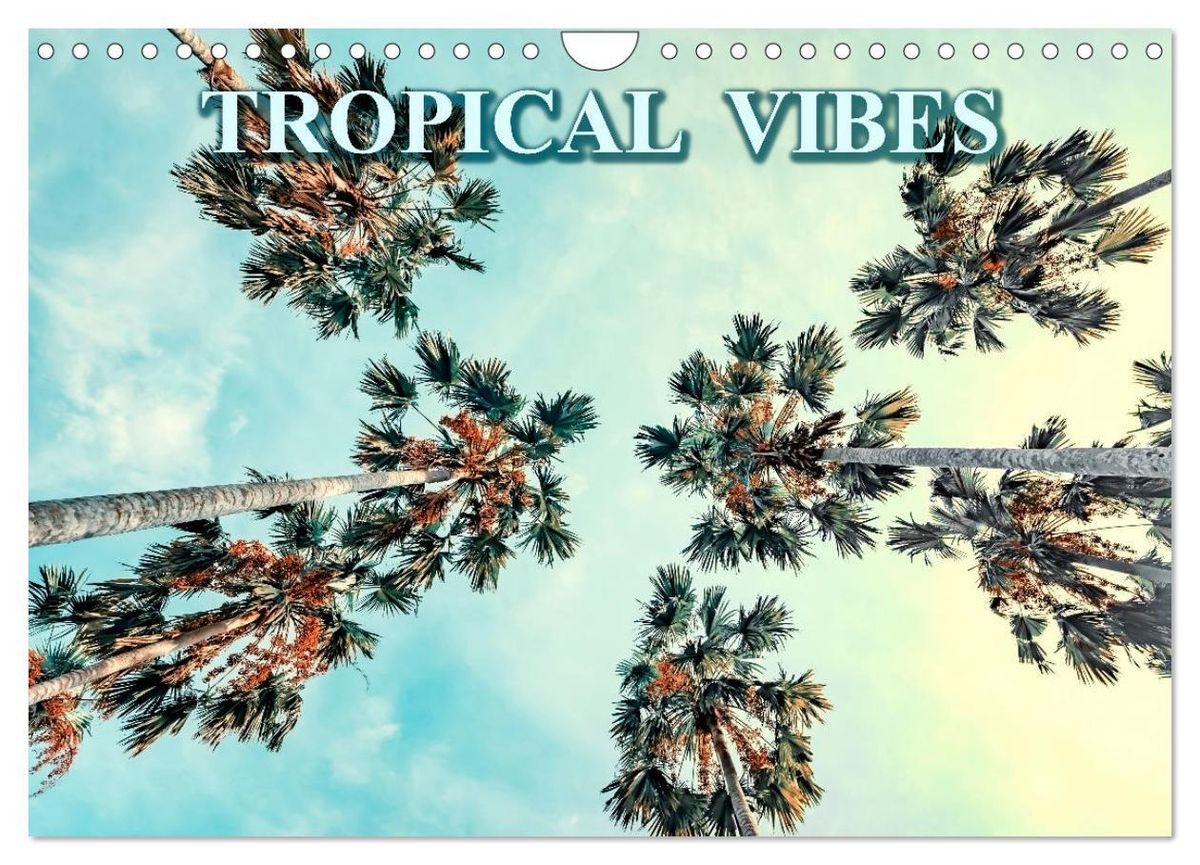 Tropical Vibes (Wall Calendar 2025 DIN A4 landscape), CALVENDO 12 Month ...