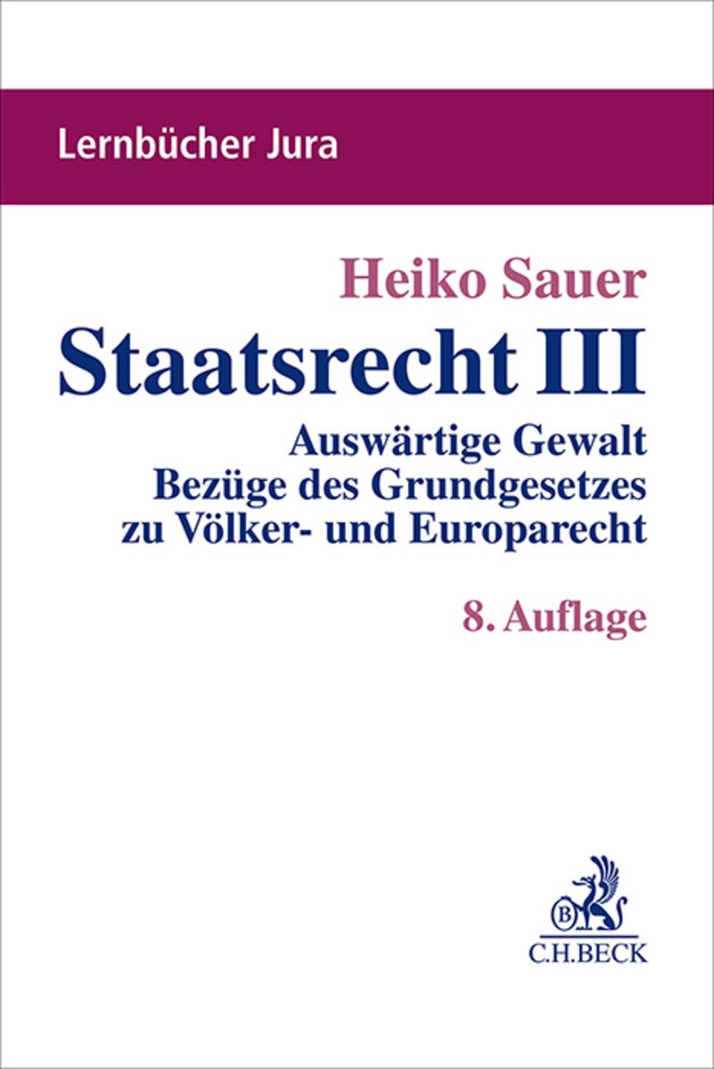 "Staatsrecht III" online kaufen