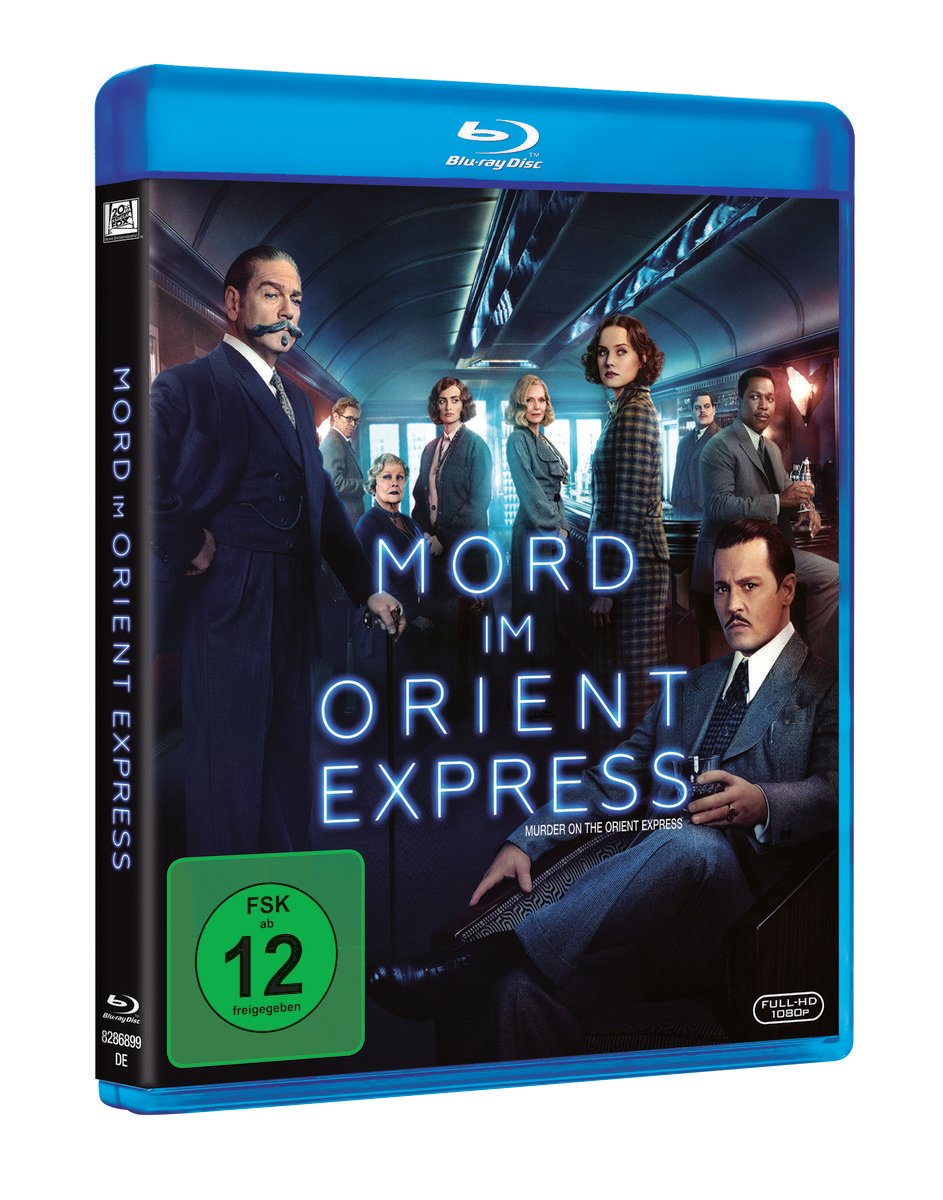 Mord Im Orient Express Von Kenneth Branagh Blu Ray Thalia
