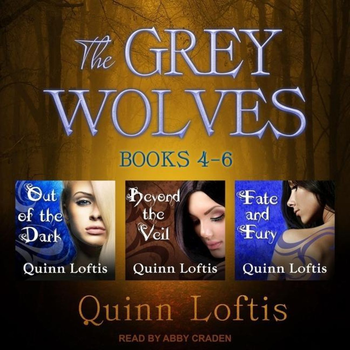 'The Grey Wolves Series Books 4, 5 & 6' von 'Quinn Loftis' - Hörbuch
