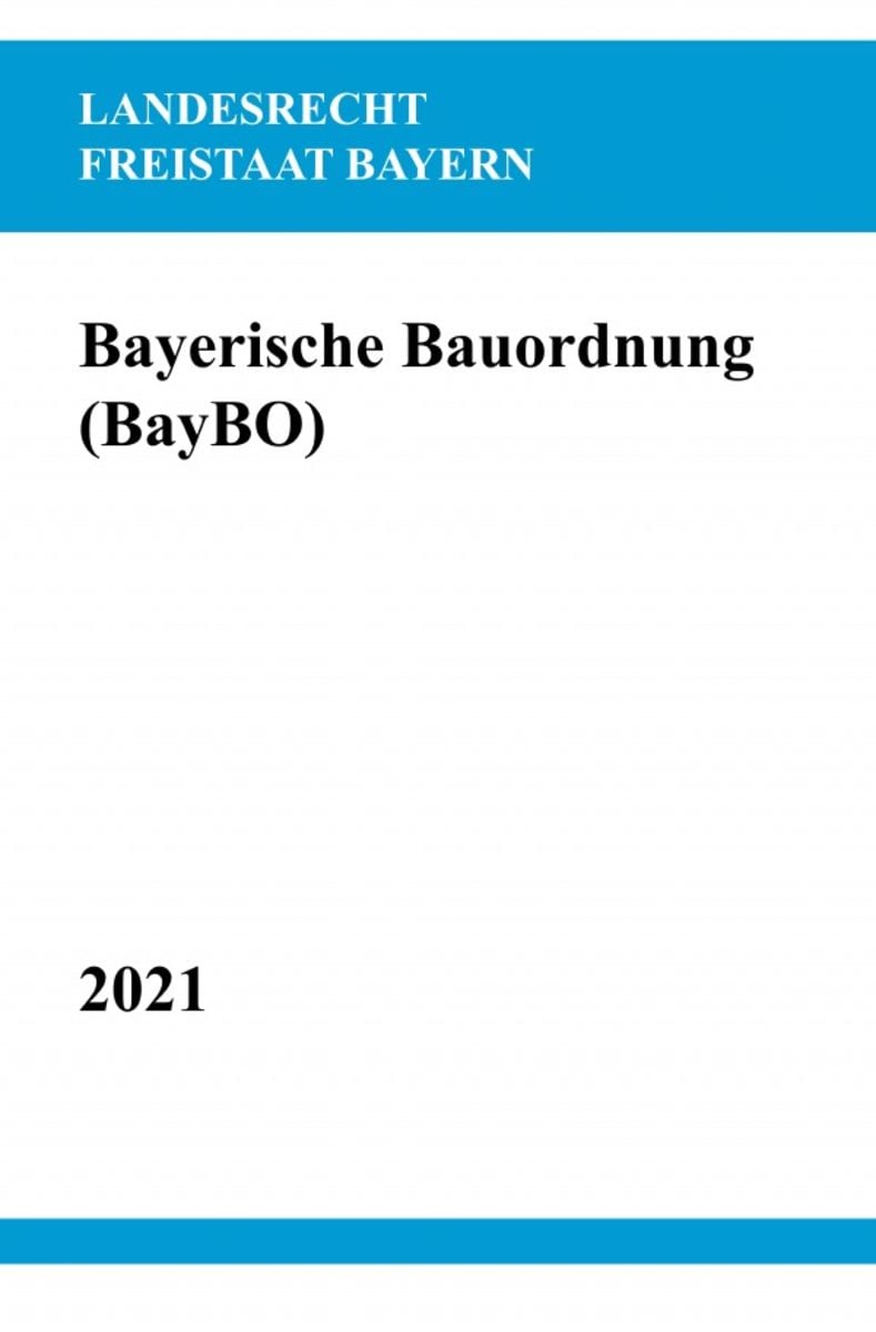 "Bayerische Bauordnung (BayBO)" online kaufen