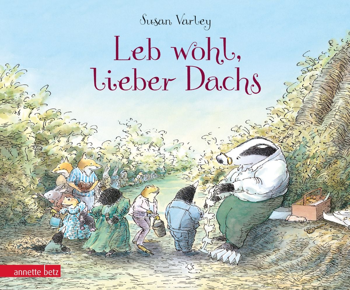 'Leb wohl, lieber Dachs' von 'Susan Varley' - Buch - '978-3-219-10283-3'