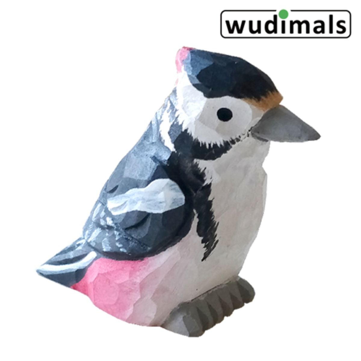 Wudimals A041010 - Specht, Woodpecker, handgeschnitzt aus Holz kaufen ...
