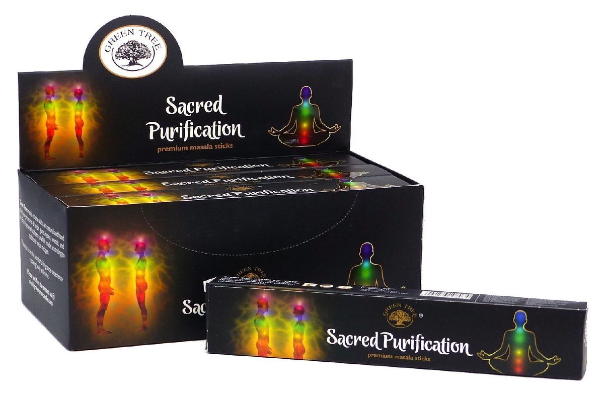 'Räucherstäbchen Green Tree "Sacred Purification" 15gr. online bestellen