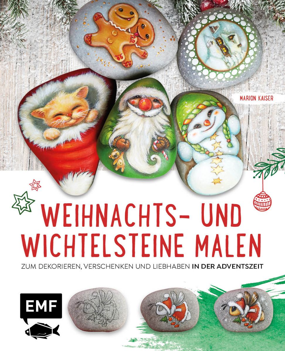 'Weihnachts- und Wichtelsteine malen' von 'Marion Kaiser' - Buch - '978 ...