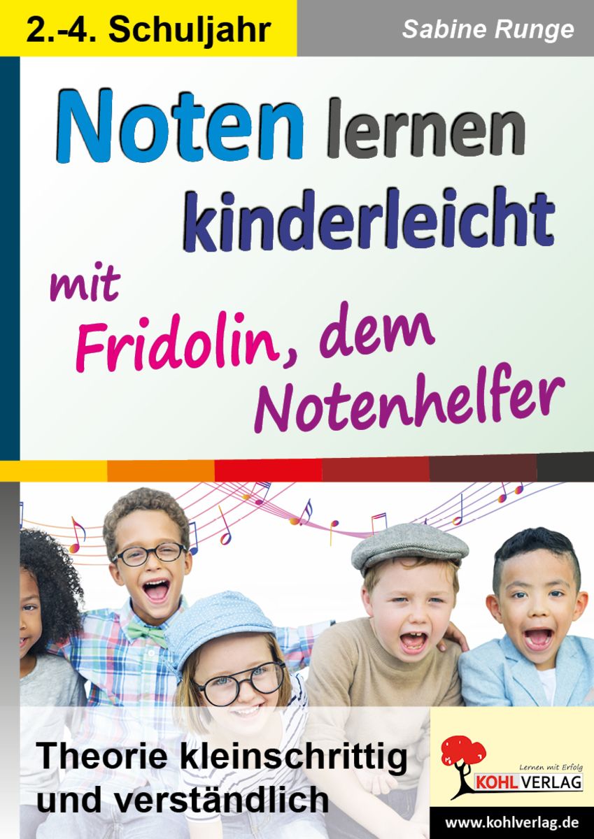 'Noten lernen kinderleicht' - 'Grundschule' Schulbuch - '978-3-96040-243-5'