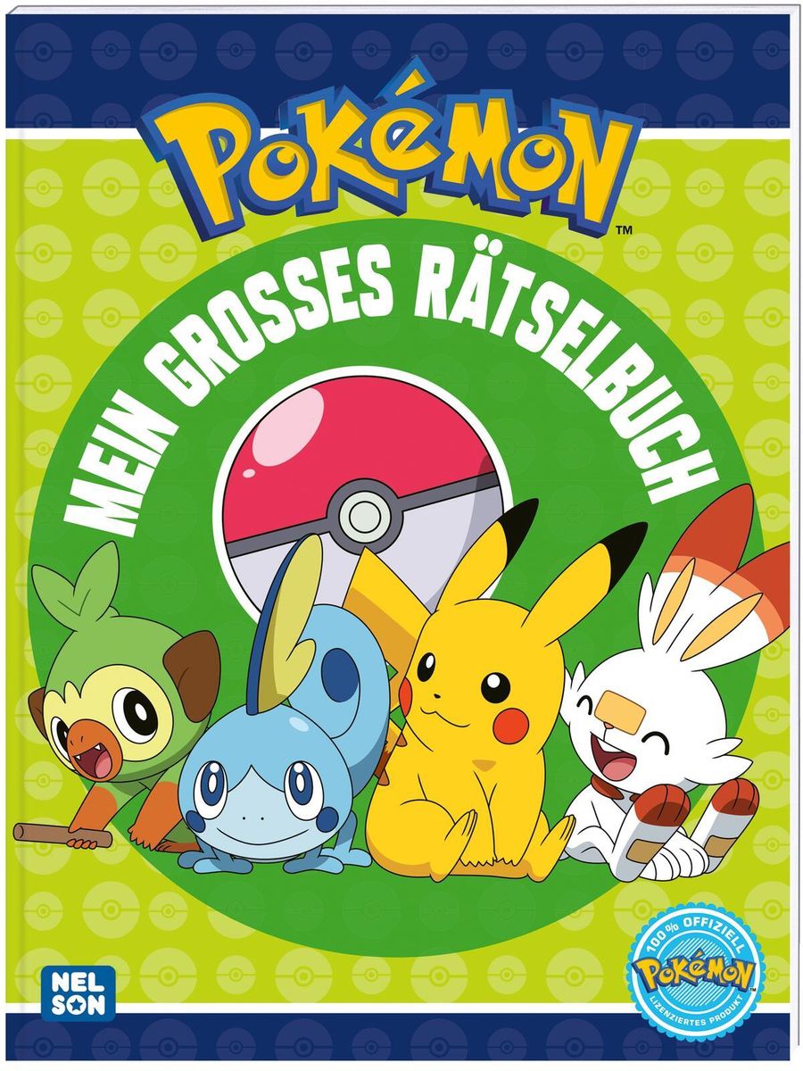 'Pokémon: Mein großes Rätselbuch' von '' - Buch - '978-3-8451-2254-0'