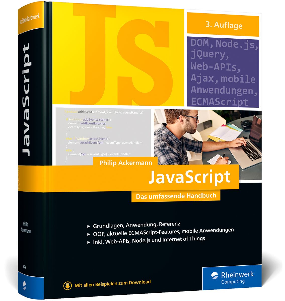'JavaScript' von 'Philip Ackermann' - Buch - '978-3-8362-8629-9'