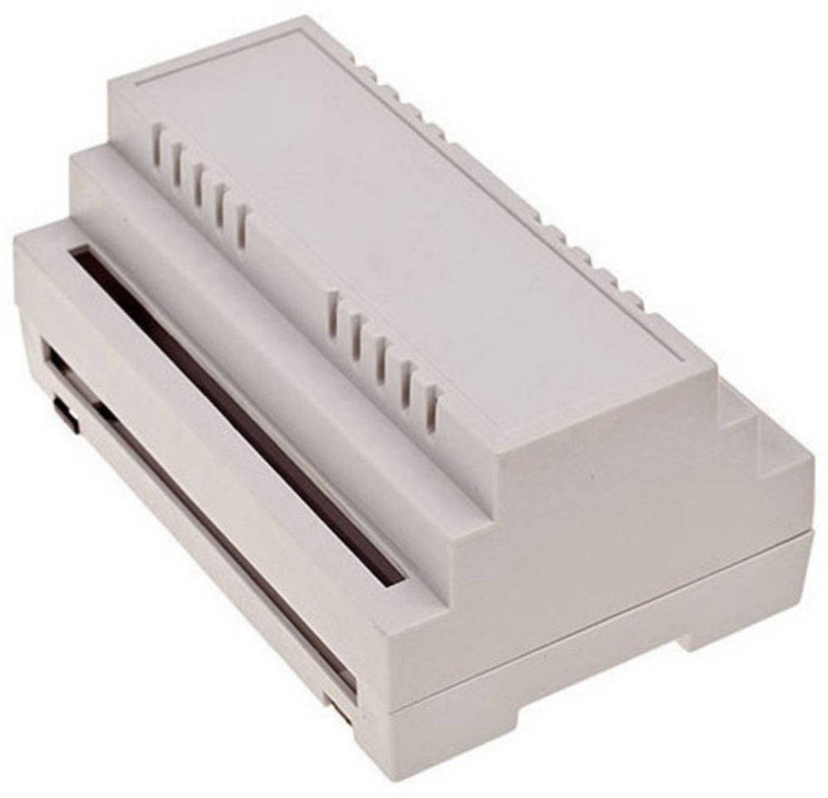 TRU COMPONENTS TC-7910908 Hutschienen-Gehäuse 139 x 89 x 63 ABS-V0 Grau ...