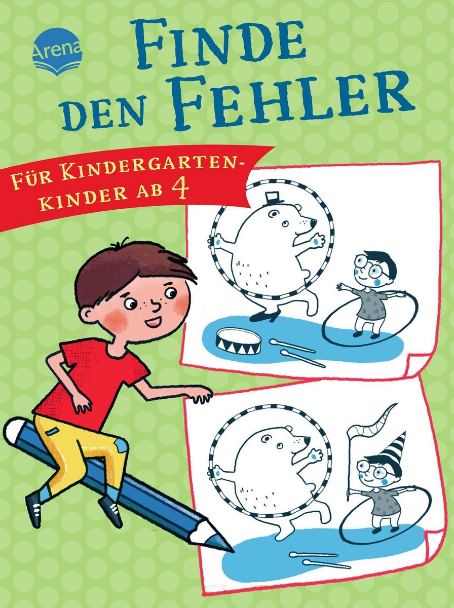 'Finde den Fehler. Für Kindergartenkinder ab 4' von 'Judith Ganter ...