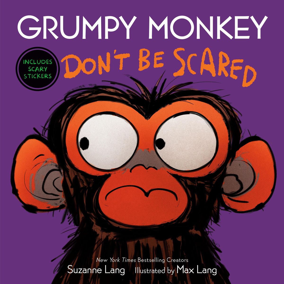 Grumpy Monkey Don't Be Scared von Suzanne Lang - Gebundene Ausgabe ...