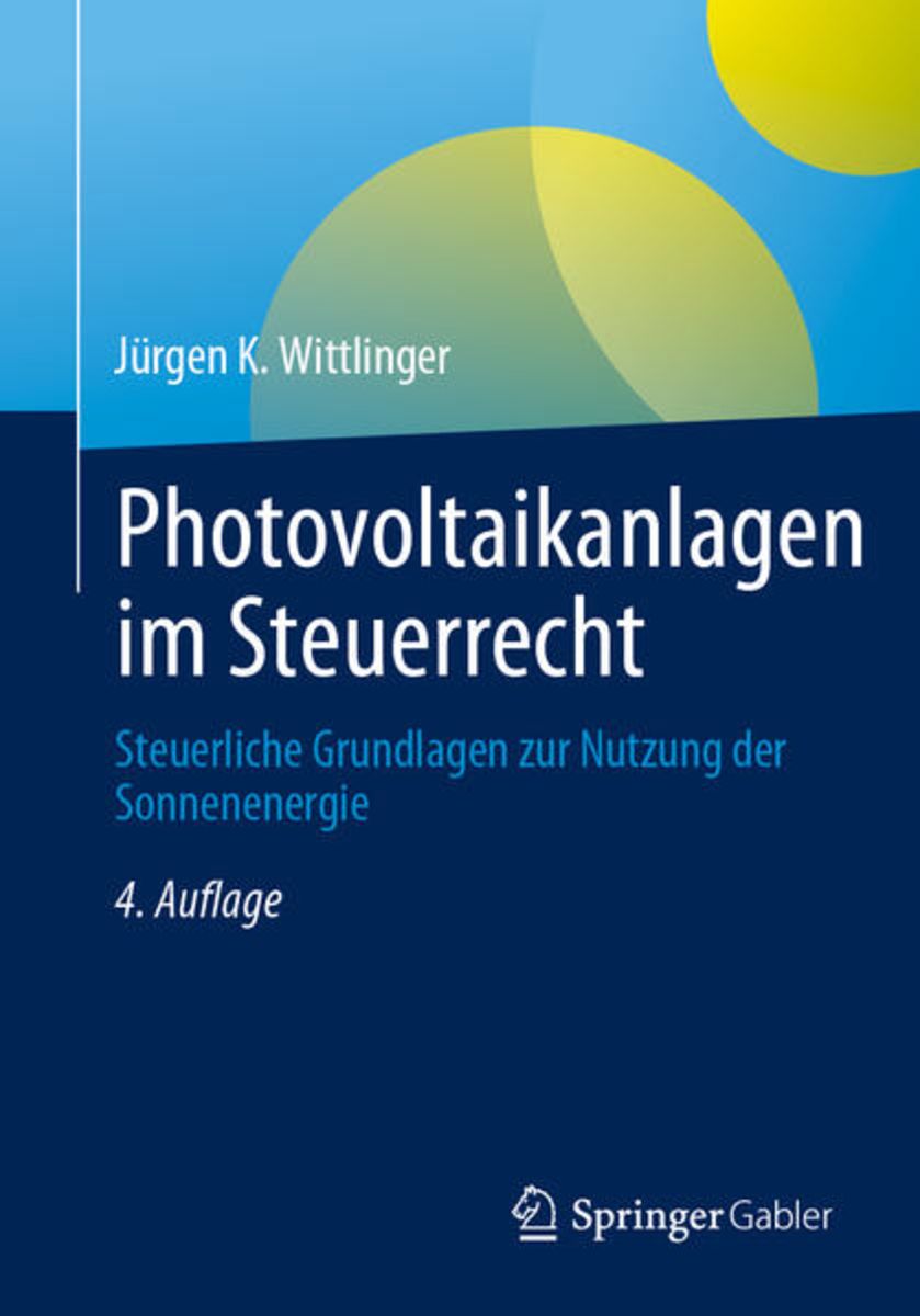 "Photovoltaikanlagen im Steuerrecht" online kaufen