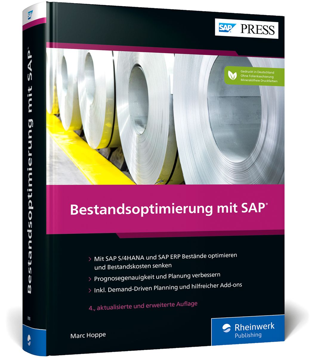 'Bestandsoptimierung mit SAP' von 'Marc Hoppe' - Buch - '978-3-8362-8988-7'