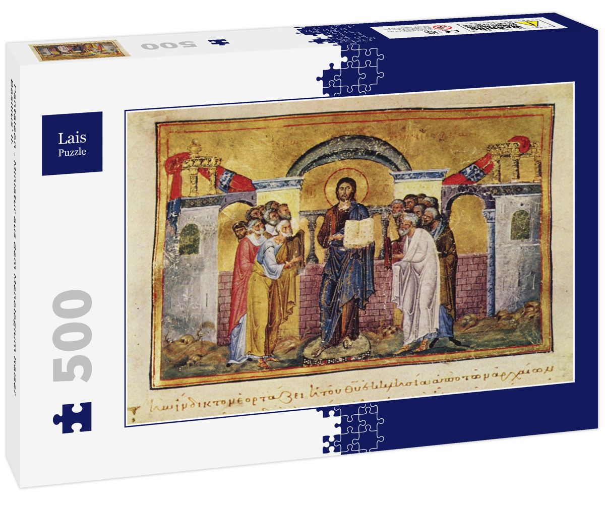 Lais Puzzle Pantaleon - Miniatur aus dem Menologium Kaiser Basilius' II ...