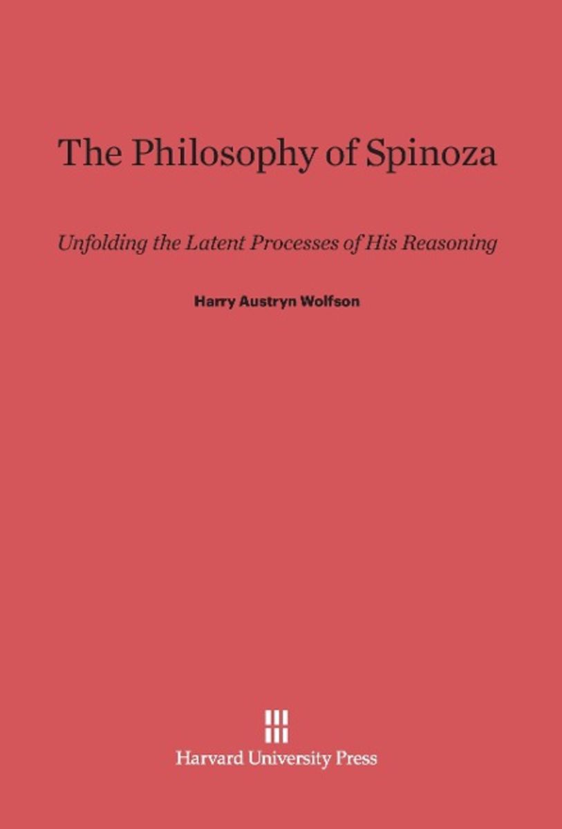 'The Philosophy of Spinoza' von 'Harry Austryn Wolfson' - 'Gebundene ...