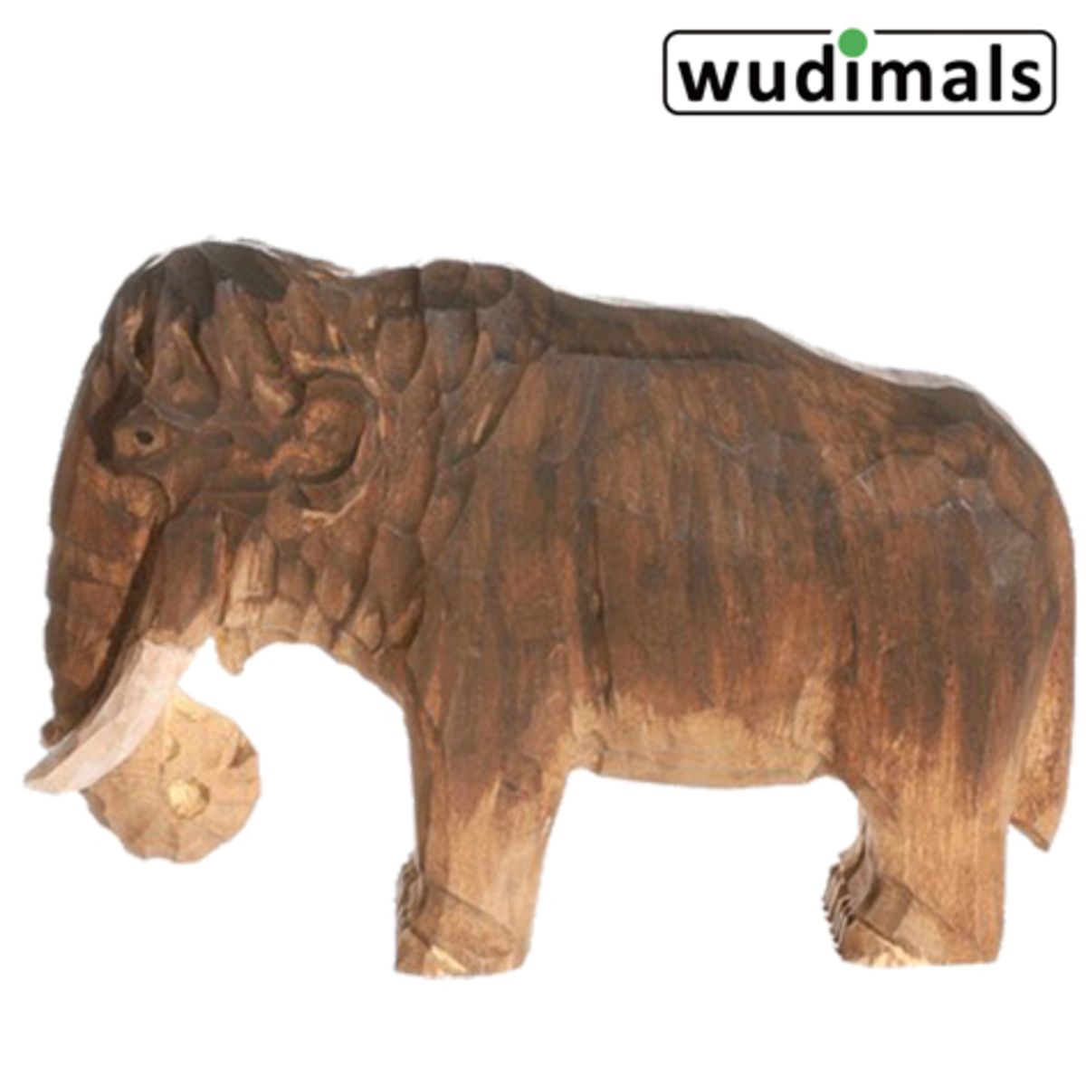 'Wudimals A040907 - Mammut, Mammoth, handgeschnitzt aus Holz' kaufen ...