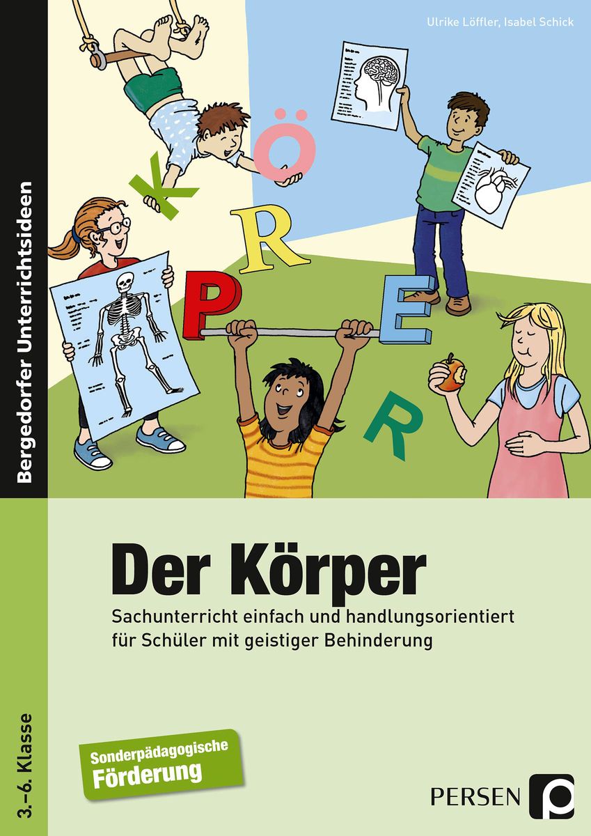 'Der Körper' - 'Lehrermaterialien' Schulbuch - '978-3-403-23646-7'
