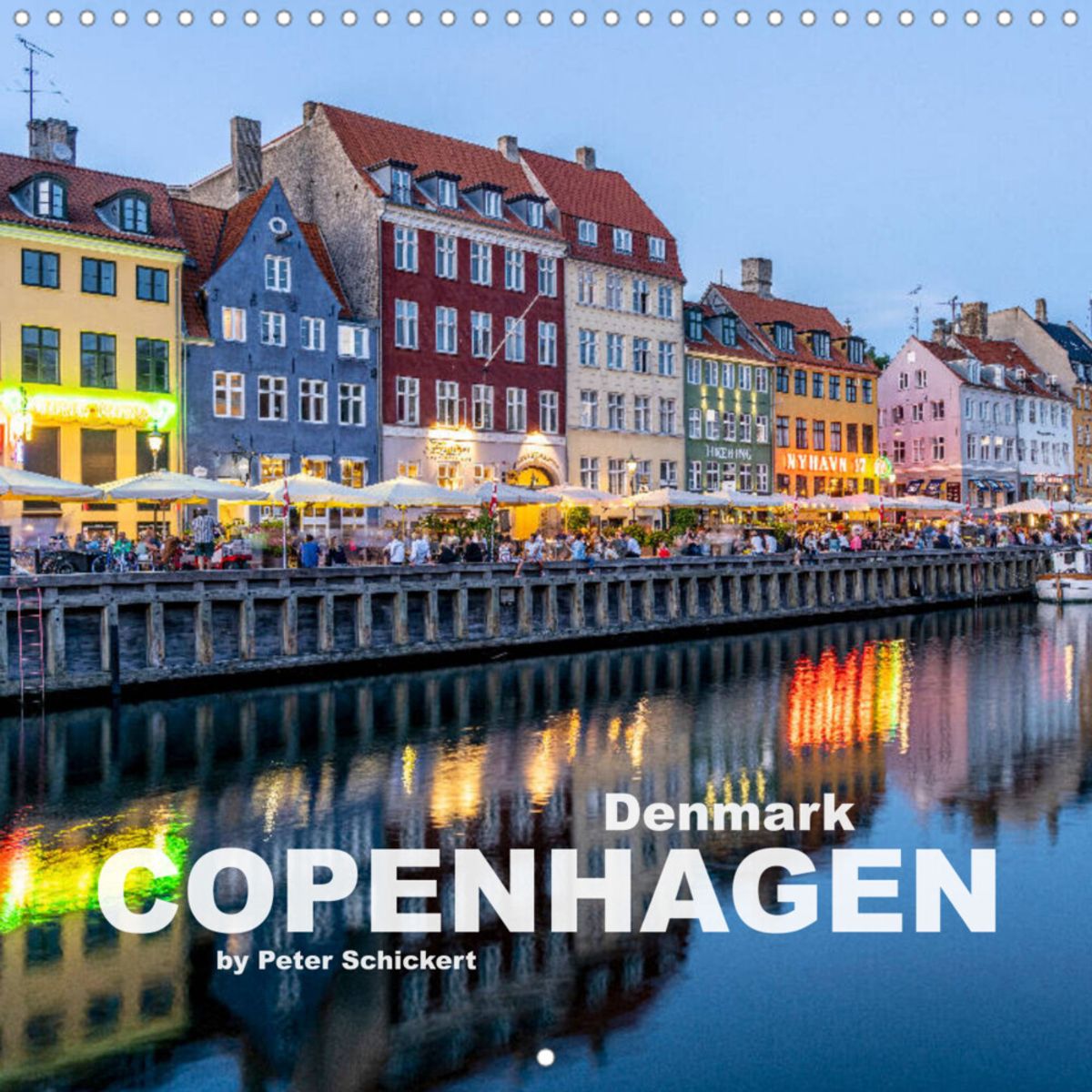 Denmark - Copenhagen (Wall Calendar 2023 300 × 300 mm Square ...