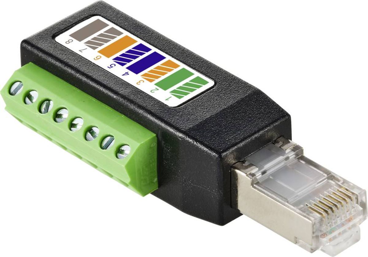 TRU COMPONENTS TC-11503196 TC-RJ45-TB Verbinder RJ-45 1St. online ...