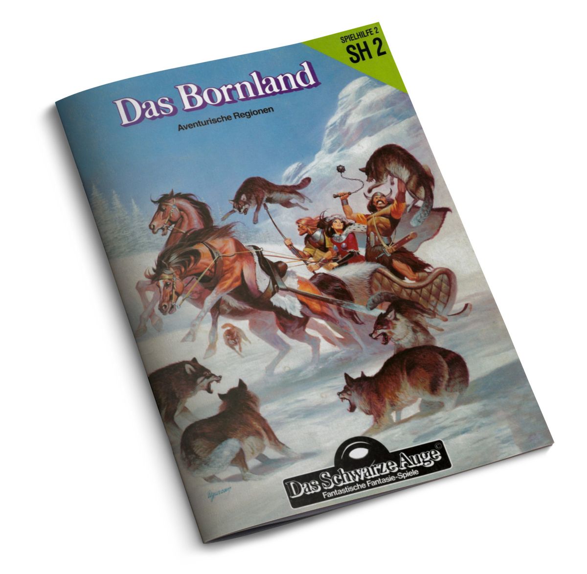 'DSA2 - Das Bornland (remastered)' von 'Jörg Raddatz' - Buch - '978-3-9873221-0-5'
