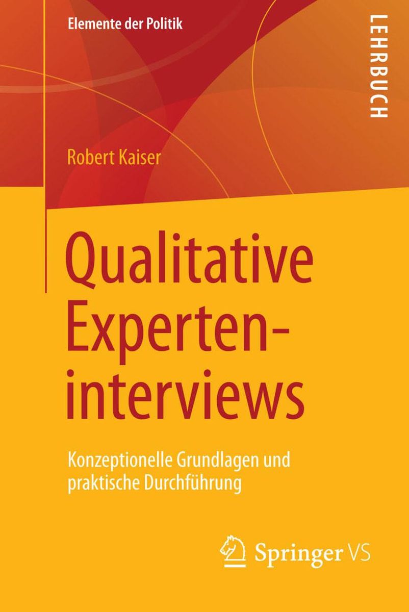 Qualitative Experteninterviews von Robert Kaiser - eBook | Thalia