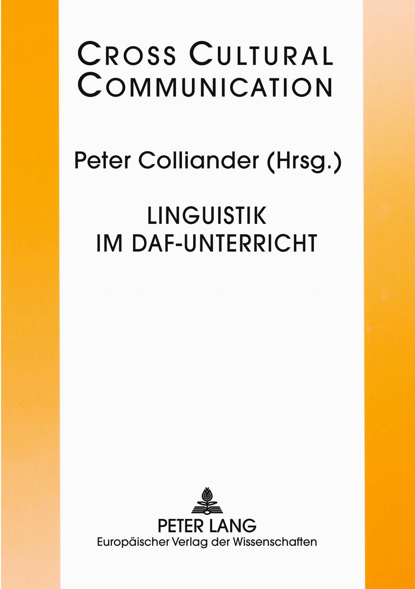 'Linguistik im DaF-Unterricht' von '' - Buch - '978-3-631-37518-1'