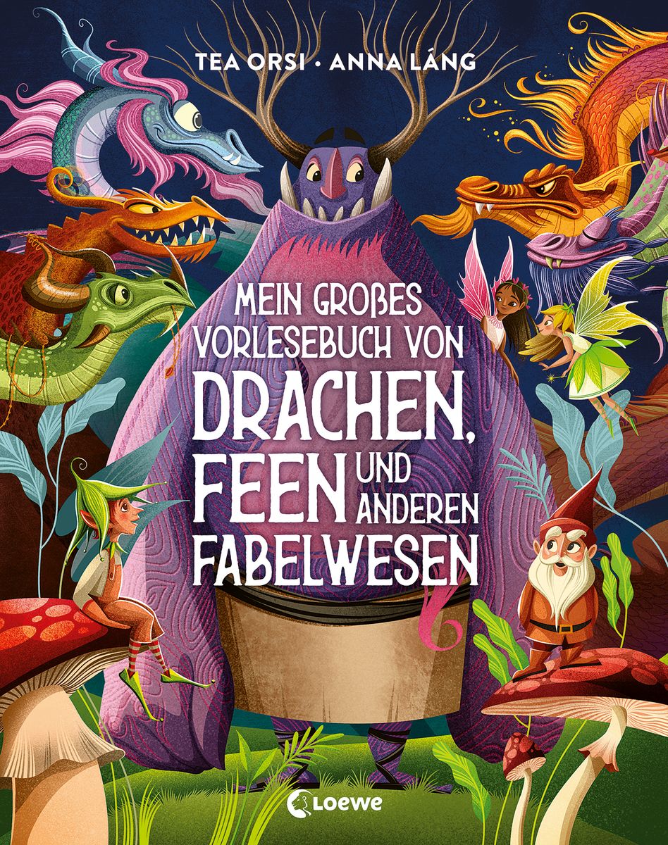 "Mein großes Vorlesebuch von Drachen, Feen und anderen Fabelwesen" online kaufen