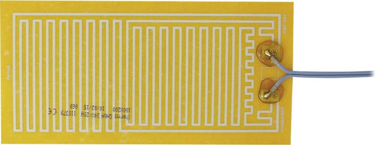 Thermo TECH Polyester Heizfolie selbstklebend 24 V/DC, 24 V/AC 20 W Schutzart IPX4 (L x B) 200 ...