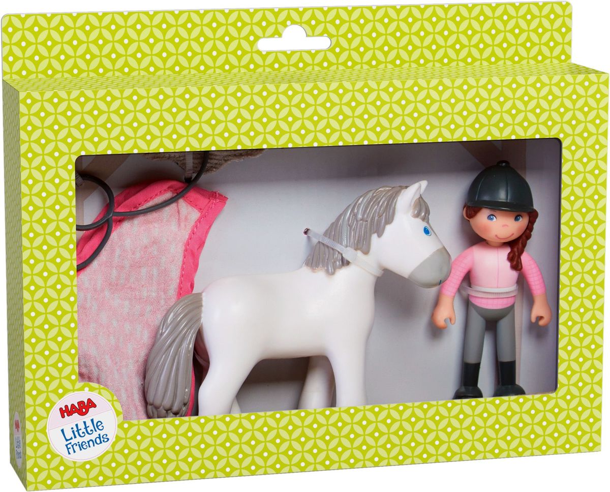 'HABA - Little Friends - Reiterin Sanya und Pferd Saphira' kaufen ...