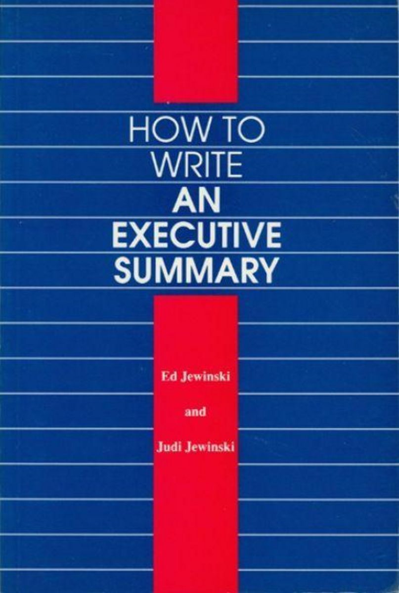 How to Write an Executive Summary - Englisch Schulbuch - 978-0-7766 ...