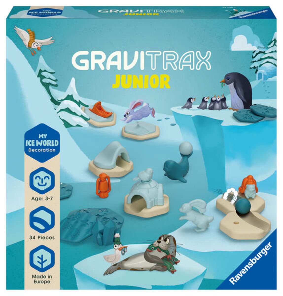'Ravensburger GraviTrax Junior Extension Ice 23748 - Murmelbahn ...