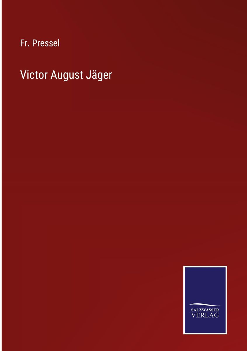 "Victor August Jäger" online kaufen